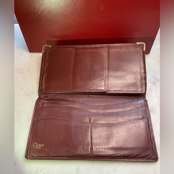 Cartier | Bags | Cartier Bifold Long Wallet | Poshmark
